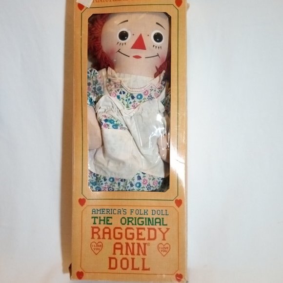Knickerbocker | Toys | Vintage Knickerbockers Original Raggedy Ann Doll ...